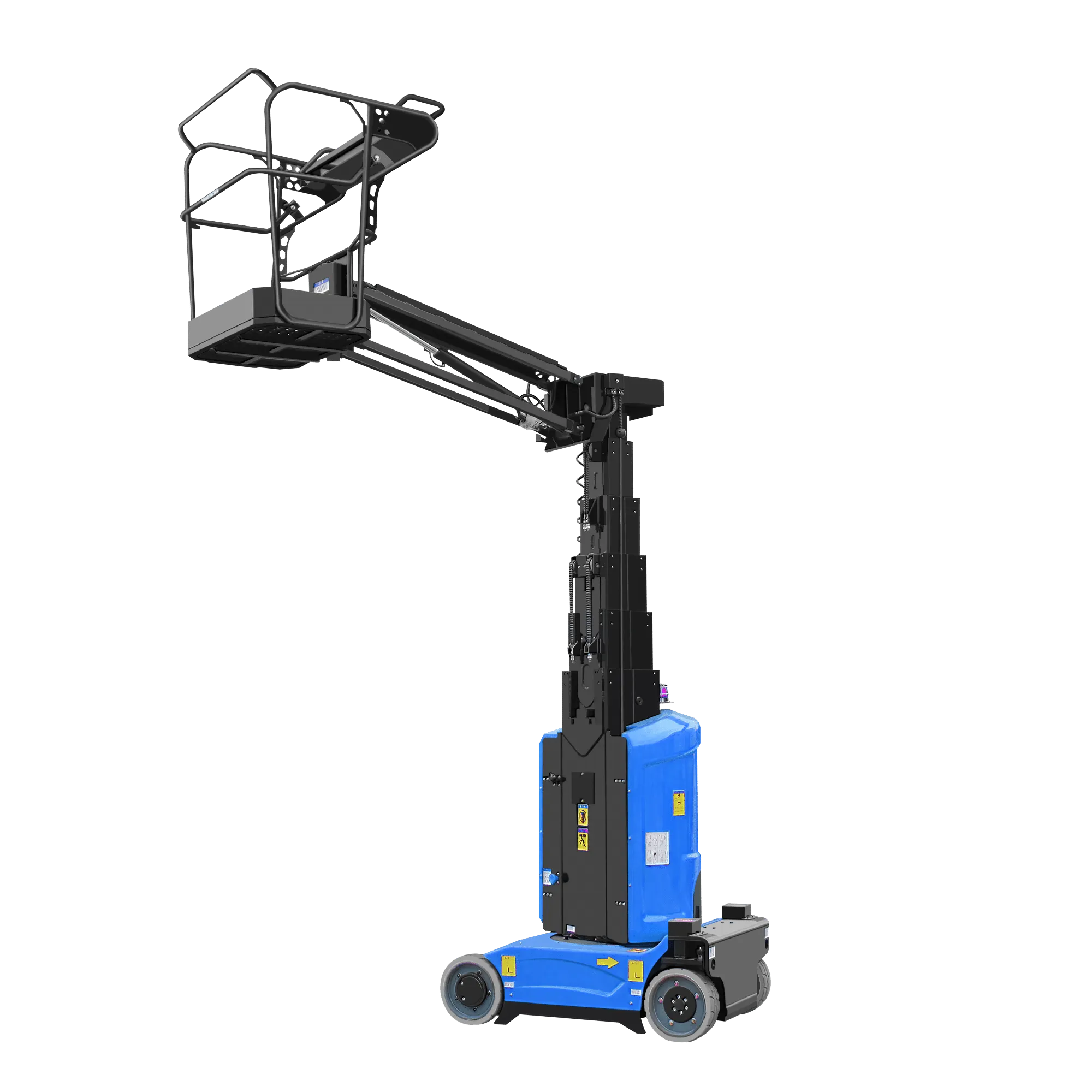 Vertical Telescopic Mast Lifts with Jib | Precise Positioning | LEMAX